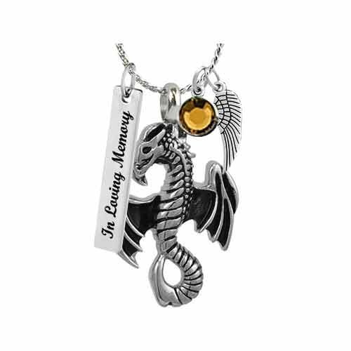 Dragon Ash Pendant Urn In The Light Urns