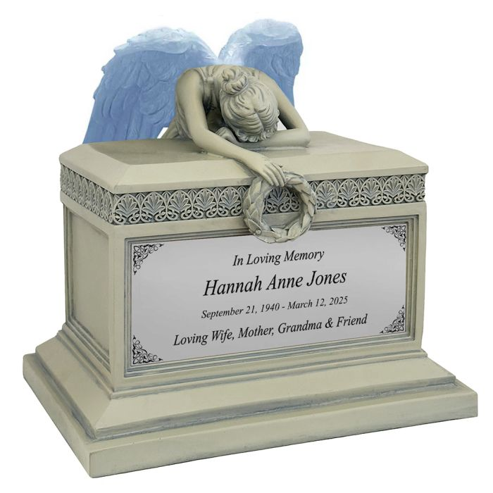 mourning angel grave